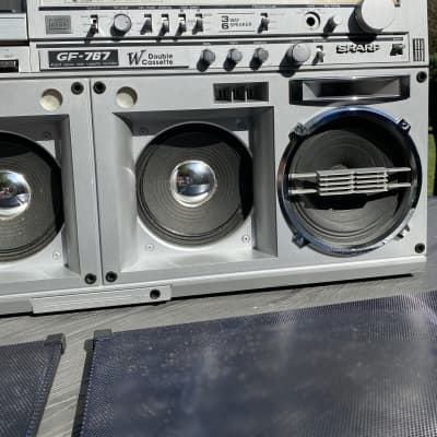 Sharp GF-767 boombox - serviced | Reverb