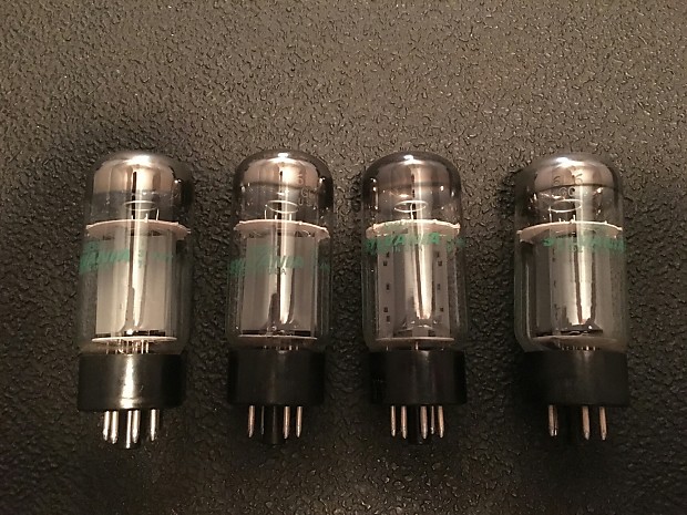 4 Sylvania STR 387 6L6GC Tubes USA | Reverb