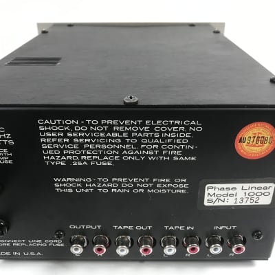 Phase Linear 1000 Dynamic Range Recovery System | Reverb