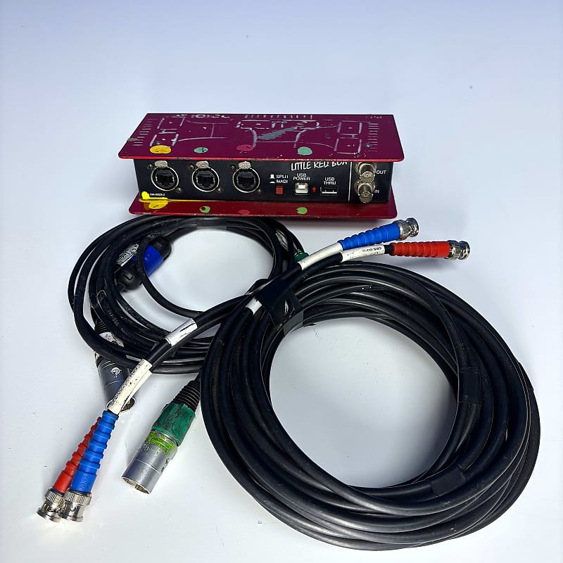 Digico Little Red Box with B+C Cables | Reverb