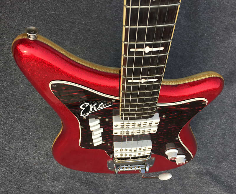 Eko 500 4V 1963 Sparkly Red | Reverb