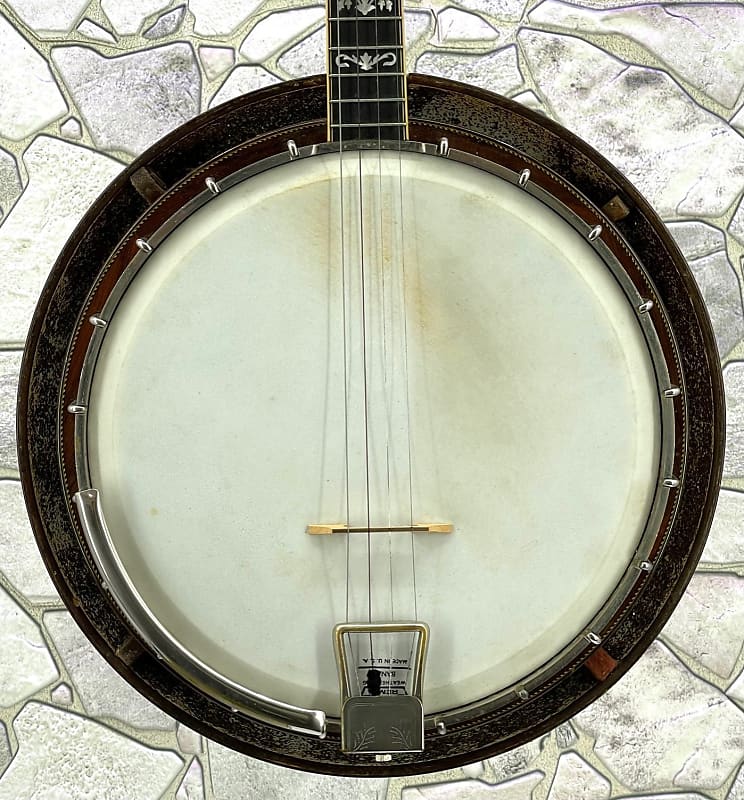 Weymann Model 2 Vintage Tenor Banjo with Case | Reverb