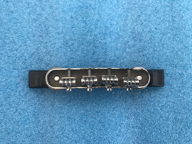 Matsumoku/ Teisco Floating bass bridge Early 70’s - Silver | Reverb UK