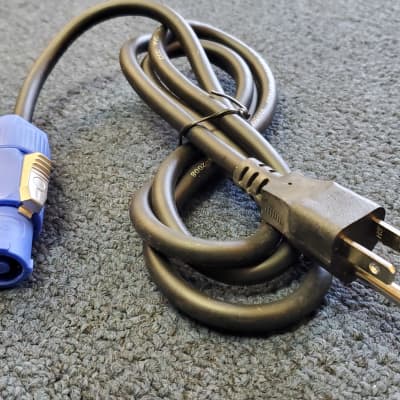 (9) PowerCon to Edison Male Power Cable 5' / 13 Gauge | Reverb