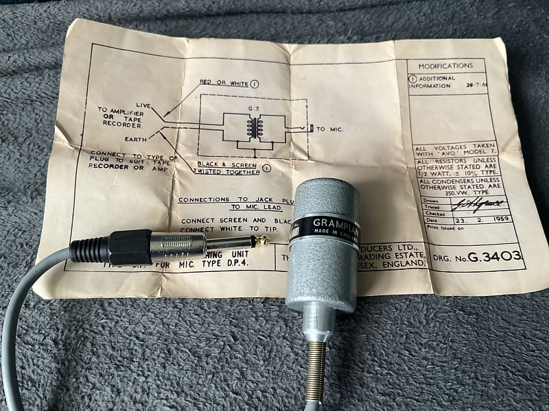 Grampian G.16 microphone impedance transformer | Reverb UK