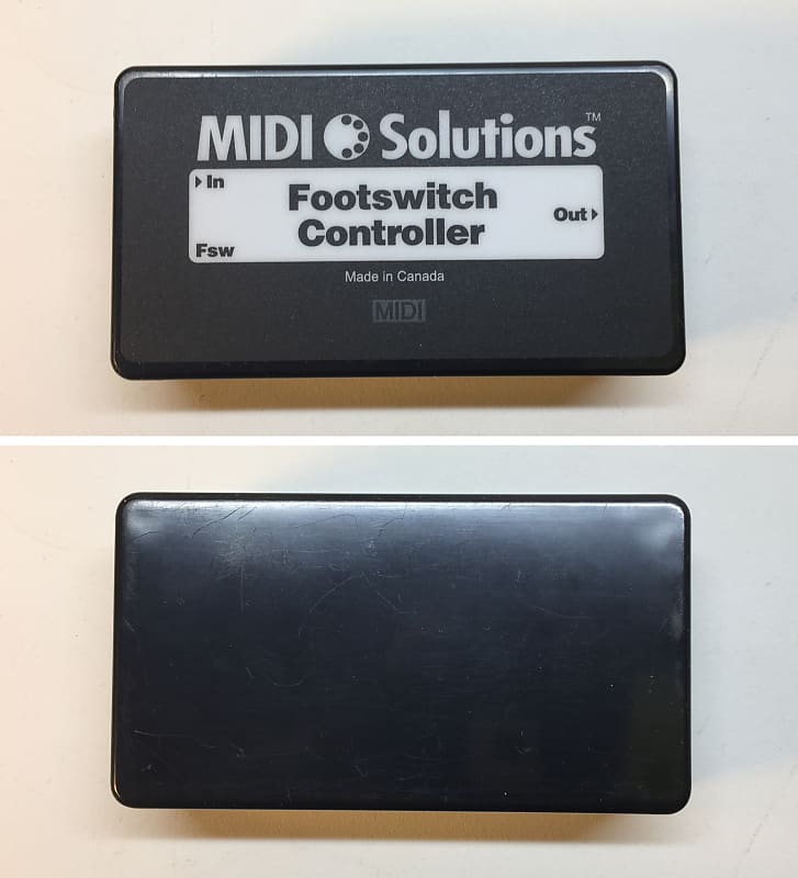 Midi Solutions Footswitch Controller Reverb