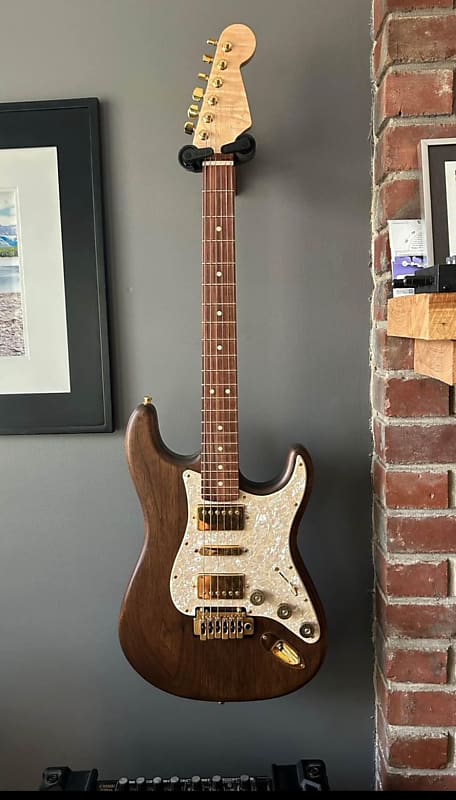 Warmoth Stratocaster 2018-2022 - Solid Walnut | Reverb