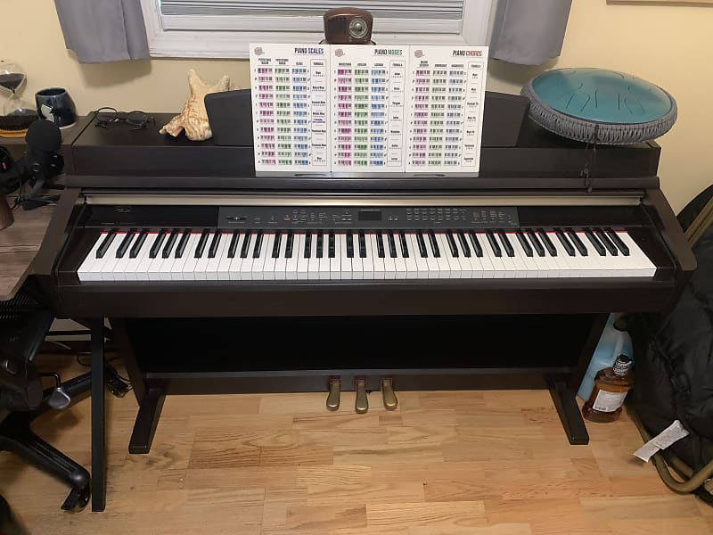 Yamaha Clavinova Digital Piano Keyboard CLP-240, Storage | Reverb