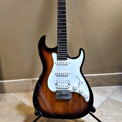 Samick Greg Bennett Signature Malibu Vintage Sunburst- with | Reverb