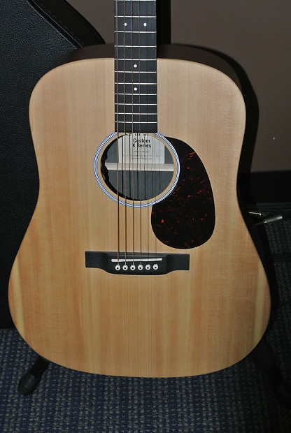 Martin Custom X Series X1-DE DX1AE 2017 Natural w/ Hard Shell | Reverb