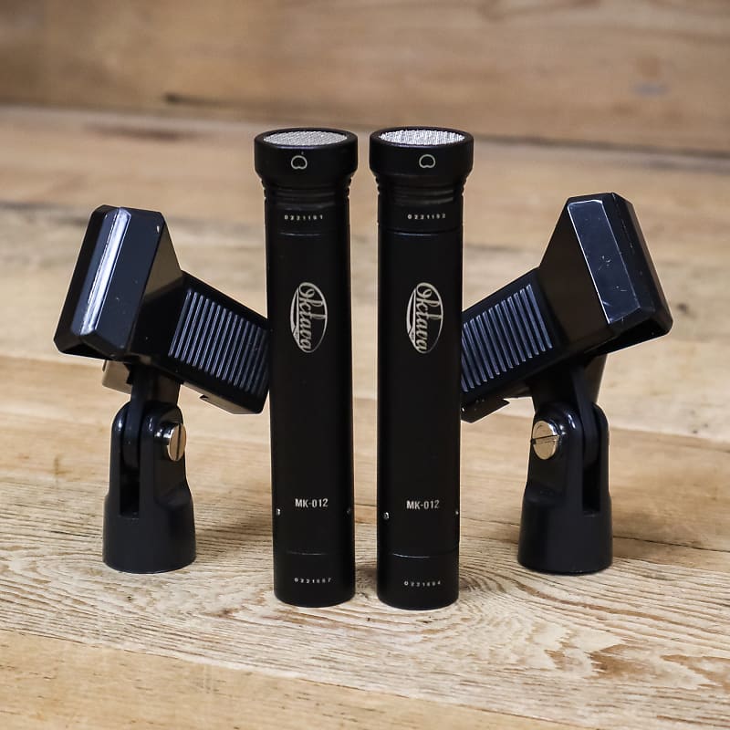 Oktava Black MK-012 Cardioid Condenser Microphone Stereo Pair | Reverb