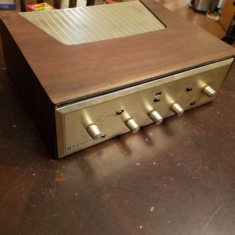 HH Scott 99D Mono Tube Amplifier Wood Cabinet Included | Reverb Canada