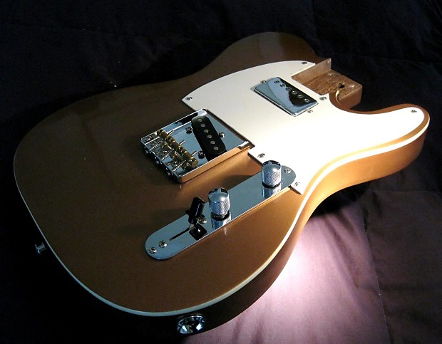 Fender Telecaster Body- Custom 2015 Firemist Gold | Reverb