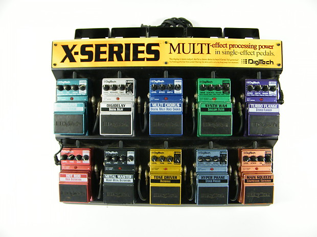 DigiTech X Series Dealer Display Board w/ 10 Effects.-VERY | Reverb