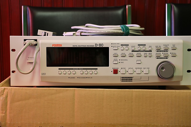 Fostex D-80 8-Track Digital Multitrack Recorder W/Extras | Reverb