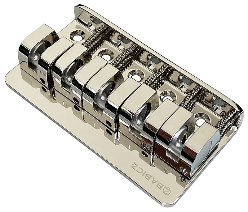 BABICZ FCH-5 Bass Bridge - Z-Series 5-Hole Mount - Nickel | Reverb
