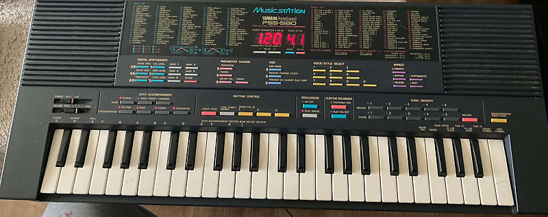 Yamaha PSS 580 vintage 80s’ keyboard / Synth | Reverb