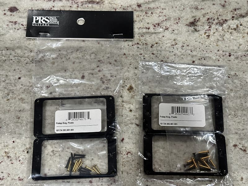 PRS Tremelo Pickup Rings - Black | Reverb