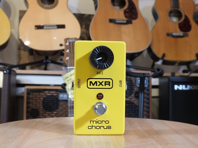 MXR Micro Chorus M 14 B 2022 yellow | Reverb