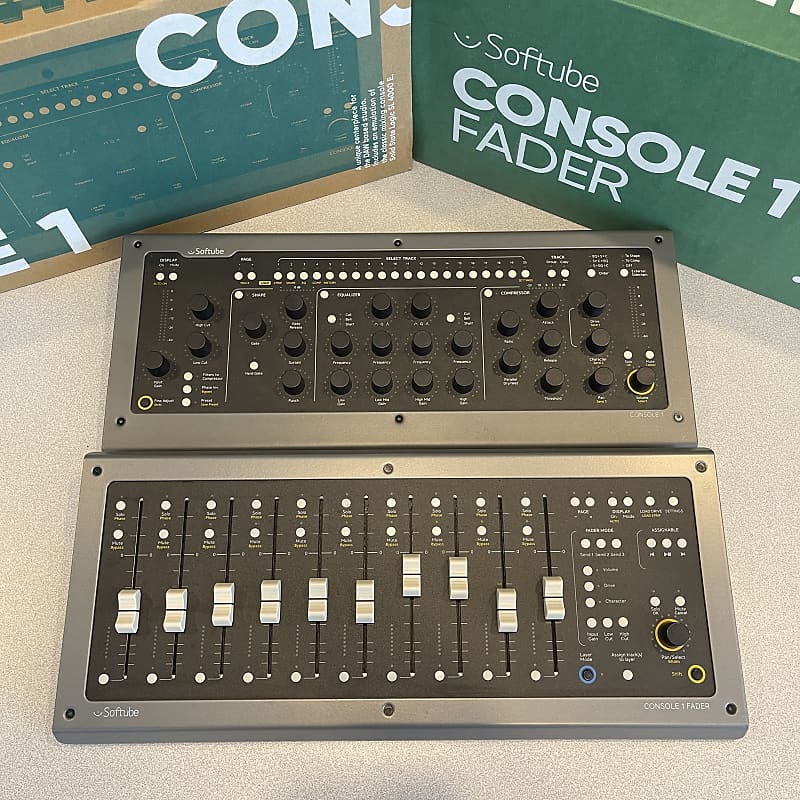 Softube Console 1 MKII & Console 1 Fader Control Surfaces + | Reverb