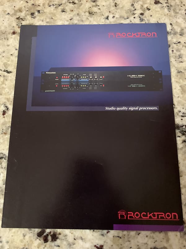 Rocktron Rack Brochure 1989 | Reverb