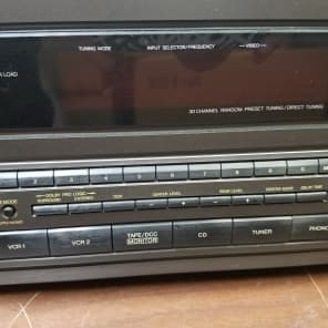 Technics SA GX550 2 Channel AV Control 115 Watt Stereo | Reverb