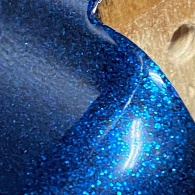 Warmoth Precision Bass Body Alder Turquoise Metal Flake | Reverb