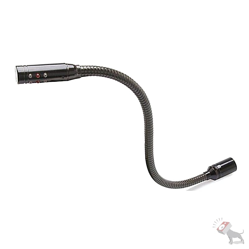 Hosa LTE-519XLR Gooseneck LED Console Lamp, XLR3 Connection, | Reverb