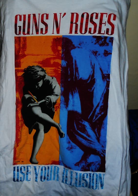 guns n roses use your illusion new official M tee - axel | Reverb