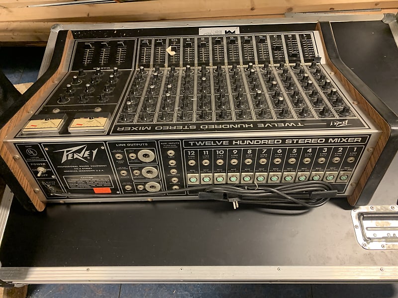 Peavey 1200 stereo Mixer 70 's | Reverb