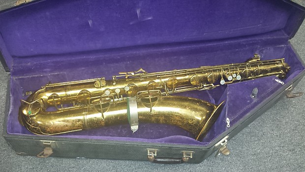 C.G. Conn Baritone Saxophone Sax Elkhart, Indiana Vintage | Reverb