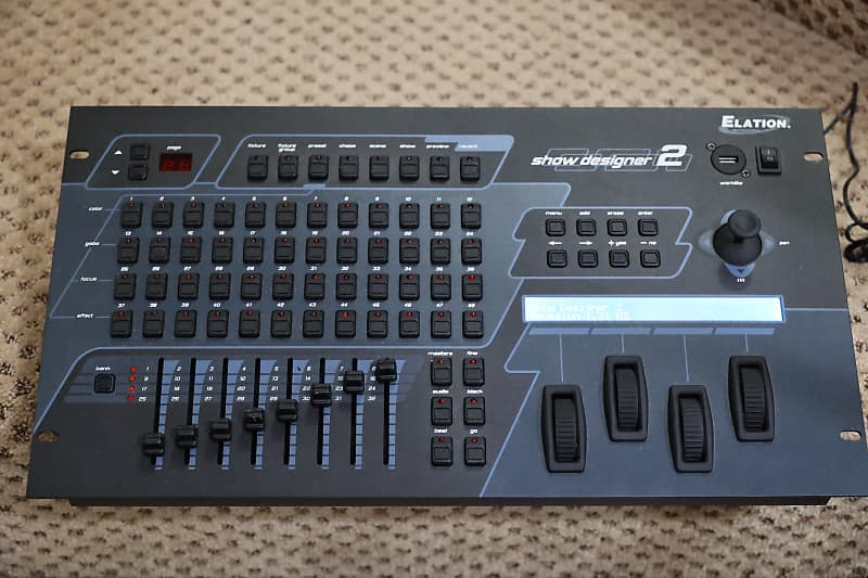 Elation Show Designer 2CF 2-Universe Professional DMX DJ or | Reverb