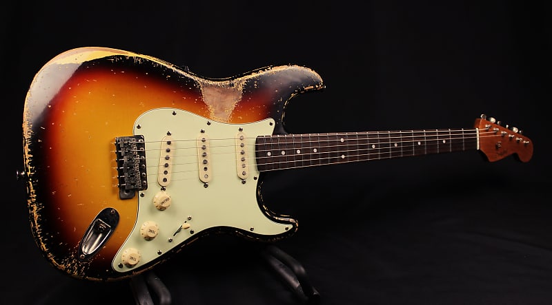 Dirtystrat Relic USA Partscaster, Fender Eric Johnson | Reverb