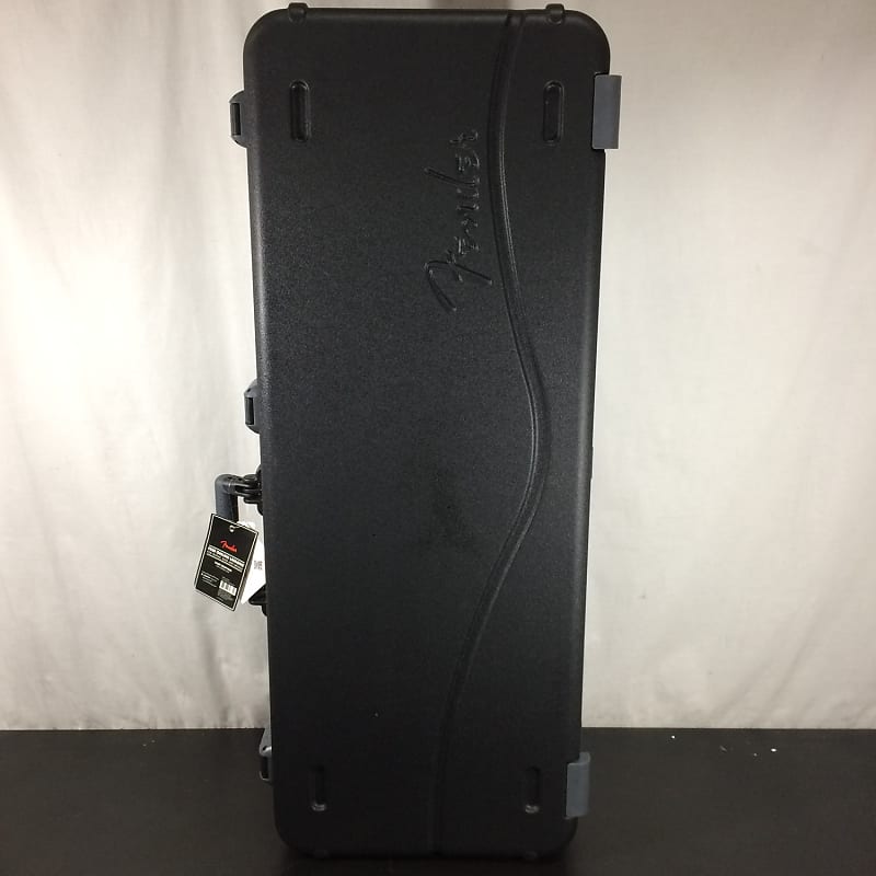 Fender Deluxe Molded Acoustasonic Guitar Hard Case, Black | Reverb