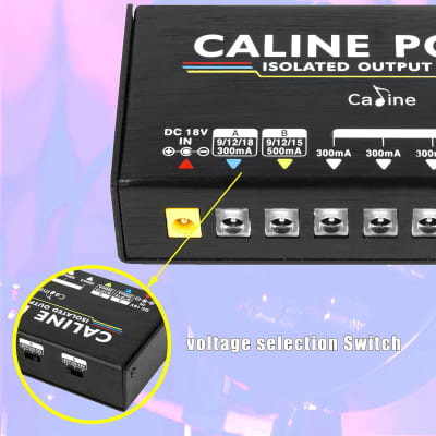Guitar Effects Pedal Power Supply, True Isolated Pedal Board | Reverb