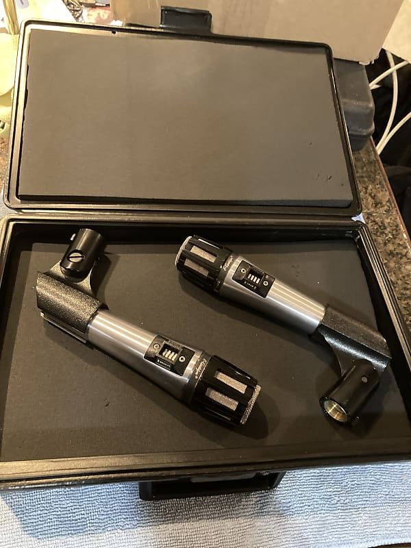 Lot of 2 Vintage 1985 Shure 516EQ recording Microphones | Reverb