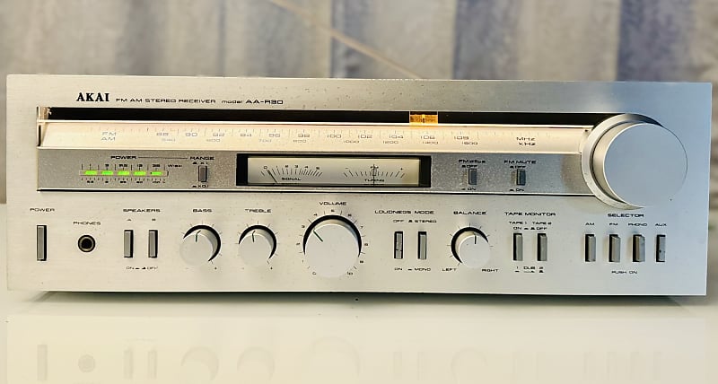 Vintage Akai 👉 AA-R30 Stereo FM/AM Receiver - Serviced + | Reverb