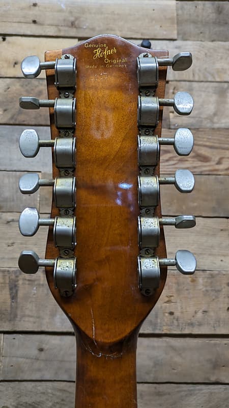 Hofner Vintage 1972 12 String Acoustic Guitar as-is Made in | Reverb
