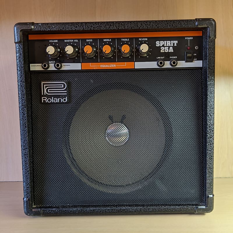 Roland Spirit 25A Guitar Combo Amp, Made In Japan, Works | Reverb