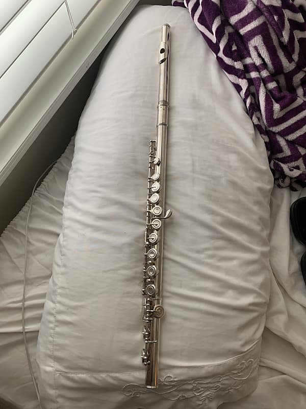 Yamaha YFL-221 Student Flute 2010s - Silver | Reverb