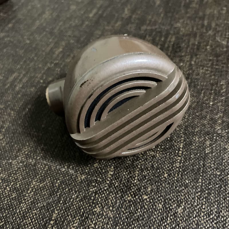 1950's Astatic Brown Bullet Harp Mic Original Hot Crystal | Reverb