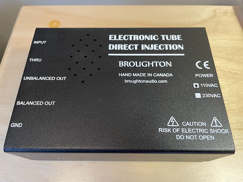 Broughton Electronic Tube Direct Injection Mains | Reverb
