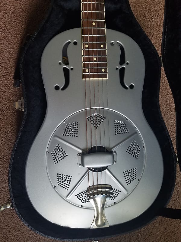 National Delphi Resonator 2004 silver | Reverb