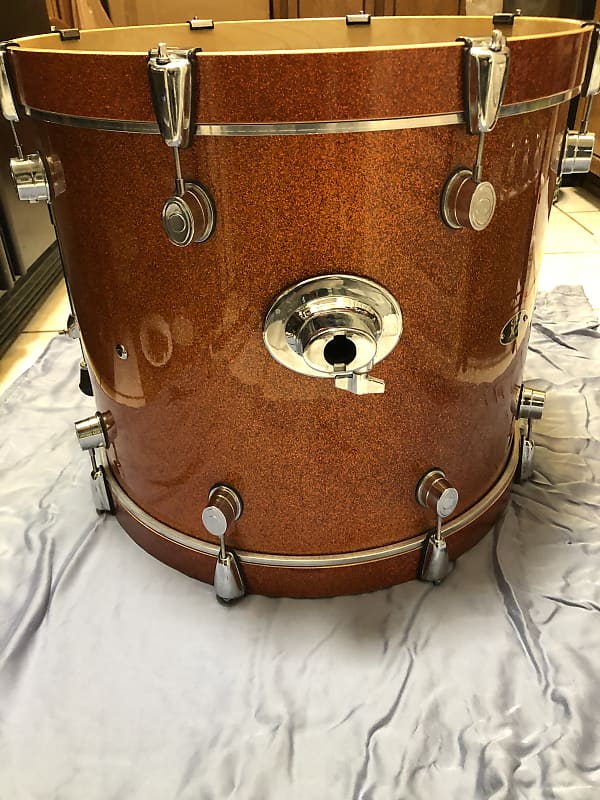 PDP X7 Orange Sparkle 7 piece kit | Reverb