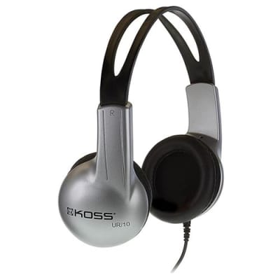 Koss UR-10 Closed-Ear Design Portable Stereo Headphones | Reverb