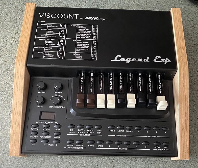 Viscount Legend Organ EXP Sound Module, Basically Unused! | Reverb