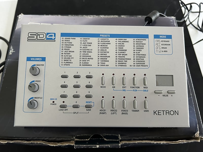 Ketron SD4 | Reverb