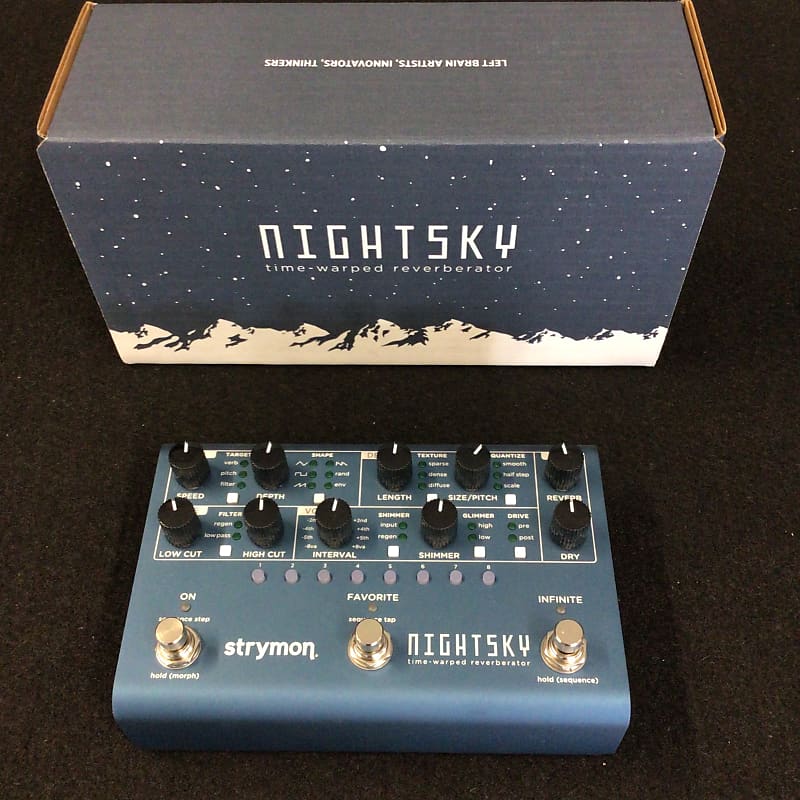 STRYMON NightSky Time-Warped Reverb Pedal | Reverb