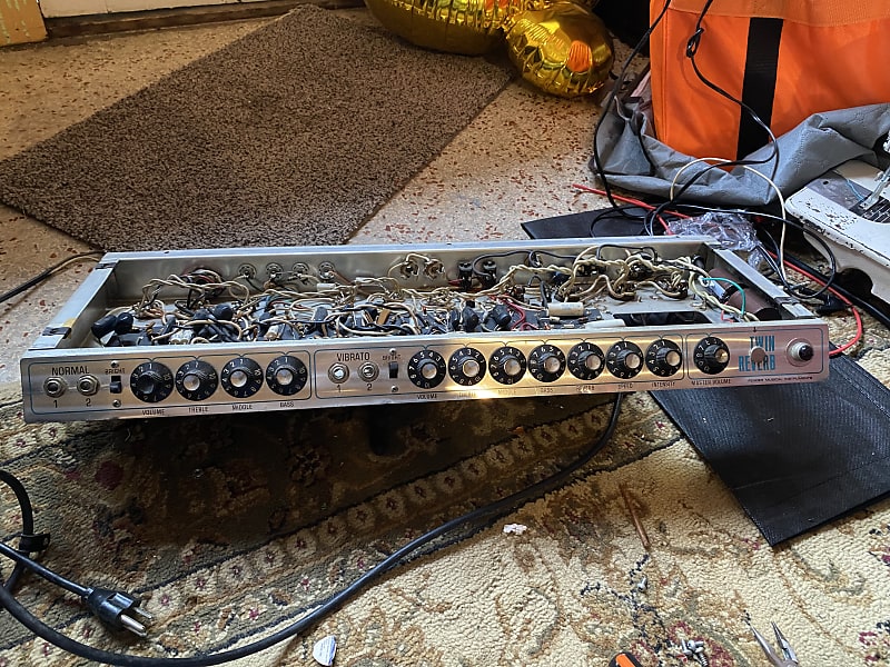 1975 Fender Twin Reverb chassis for parts | Reverb
