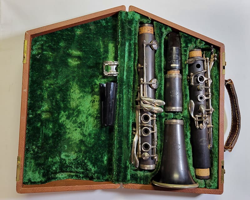 Vintage F. Loree B10 Wood Clarinet w/Vito 3V Melodia | Reverb